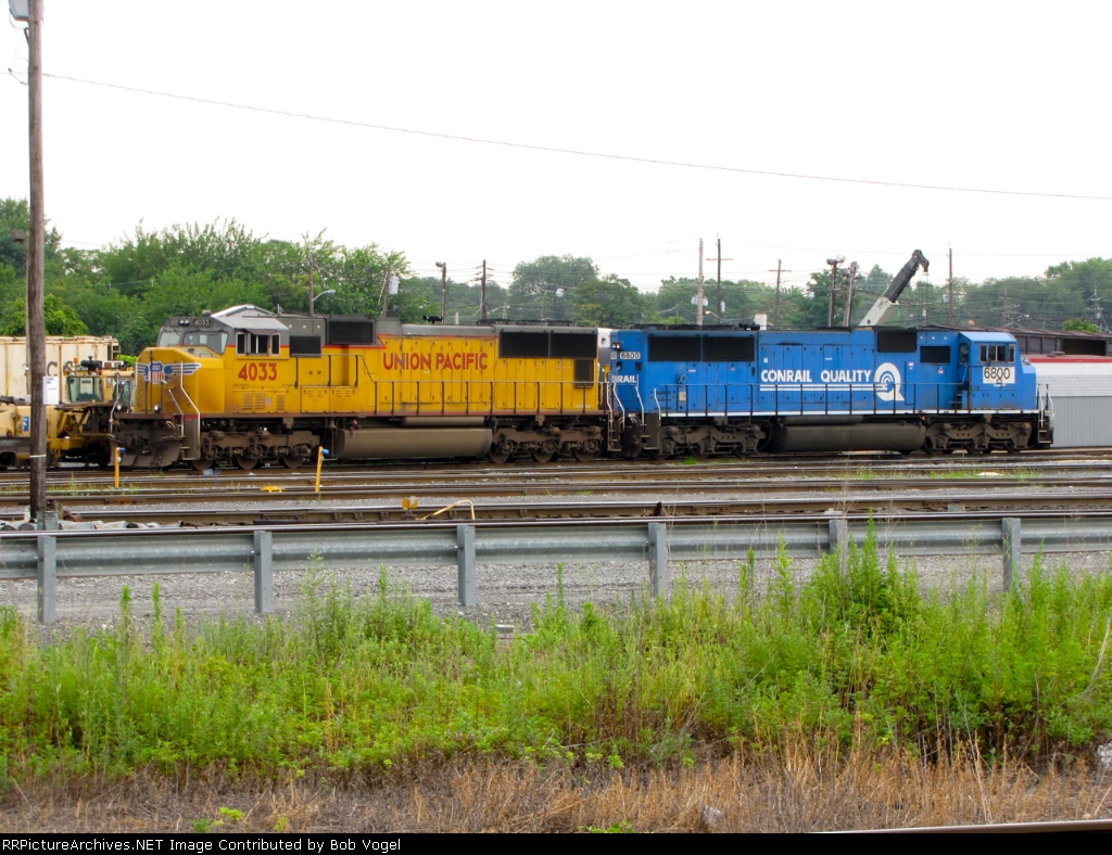 UP 4033 and NS 6800
